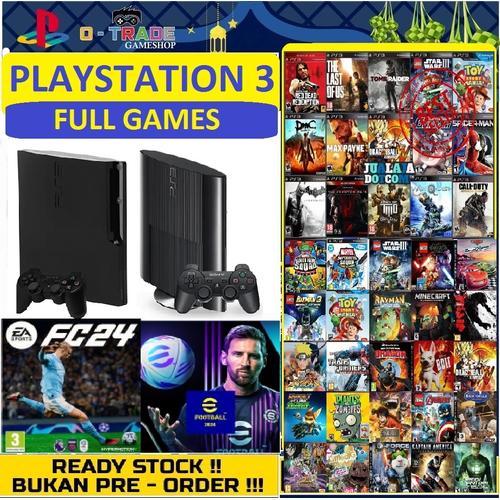 Jual SONY PS 3 PS3 SLIM (Firmware Terbaru) FULL GAMES REQUEST PES FIFA ...