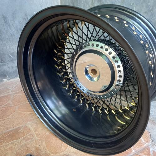 Jual velg jari jari custom lowrider ring 14 lebar 8inch - Kota Tegal ...