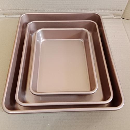 Promo loyang kue persegi panjang anti lengket - 27 x 22 x 4cm - Jakarta ...