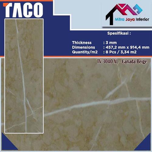 Promo Vinyl motif marmer 3mm TACO TV 3040 XL / Box - Jakarta Pusat ...