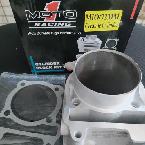 Jual Blok Piston Ceramic Moto 1 Racing Block Keramik Moto1 Mio 72 mm ...