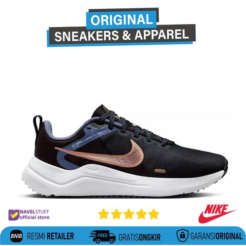 Jual NIKE Downshifter 12 Black/Mettlic Red Bronze/Diffused Blue ...