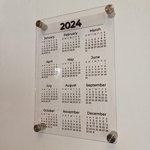 Jual Kalender dinding akrilik custom - Kota Tangerang - Bolo Print ...