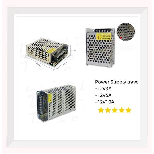 Jual trafo Power supply 12v 3A led strip travo 12v 5a 10a - Jakarta ...