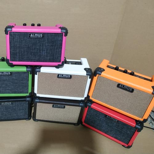 Jual Ampli Gitar 2 input ALMUS mini free kabel aux sdh ada distorsi ...