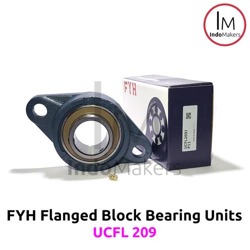 Jual Flanged Block Bearing Unit UCFL 209 - As 45mm FYH Japan - Kota Tangerang - IndoMakers ...