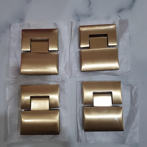 Jual Engsel shower/Shower hinge Ocius kaca kaca 180⁰ Gold glass to ...