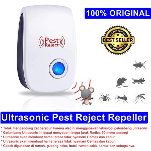Promo Pest reject alat pengusir tikus ultrasonic serangga nyamuk kecoa ...