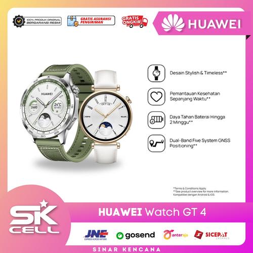 Jual HUAWEI WATCH GT 4 GT4 46MM Smartwatch | Fashionable Design - Kab ...