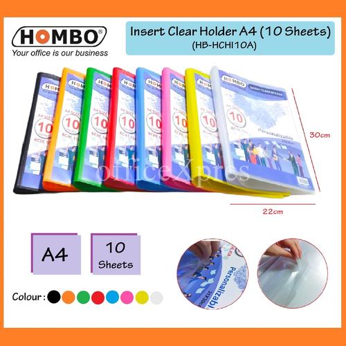 Jual Insert Clear Holder A4 10 Lembar / Map Plastik Pocket / Dokumen ...