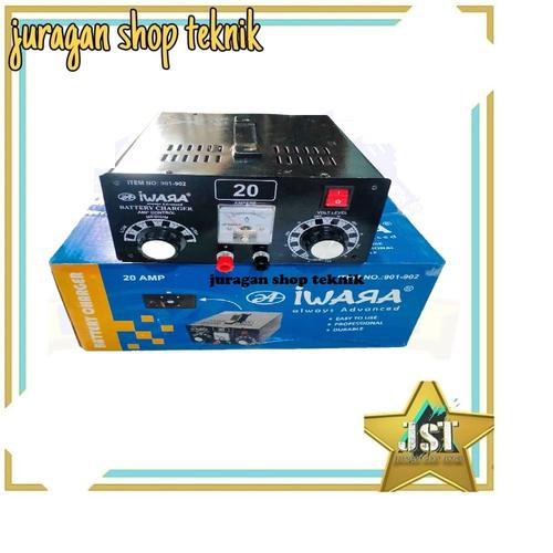 Jual Battery Charger 20 Ampere IWARA / Charger Aki Heavy Duty - Jakarta ...