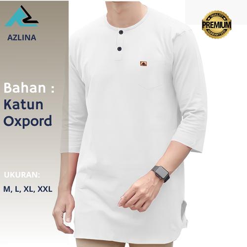 Jual zagy baju Muslim Kurta Kaos Polos Baju Koko Pria Gamis Pakistan ...