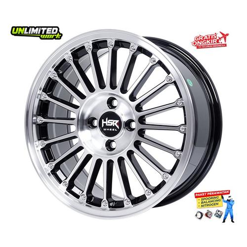 Jual VELG RACING TERBARU HSR JJC R16 4X100 BRIO MOBILIO IGNIS SWIFT ...
