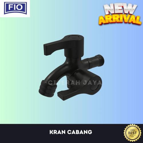 Jual KERAN CABANG SHOWER HITAM/KRAN DOUBLE KRAN CABANG SHOWER DINGIN ...