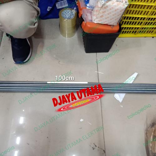 Jual Hanger Rod / Longdrat M6,M8,M10,M12 pjg 1mtr/3mtr cw/2pcs Nut (Mur ...