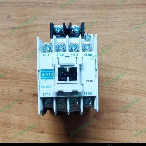 Jual contactor/kontaktor Mitsubishi sn10/10 20a 3p 220v 380v 110v ...