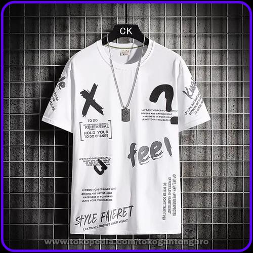 Jual BAJU HIP HOP PRIA KEREN KAOS COWOK ANAK RAPPER KOREA GAUL K-POP ...