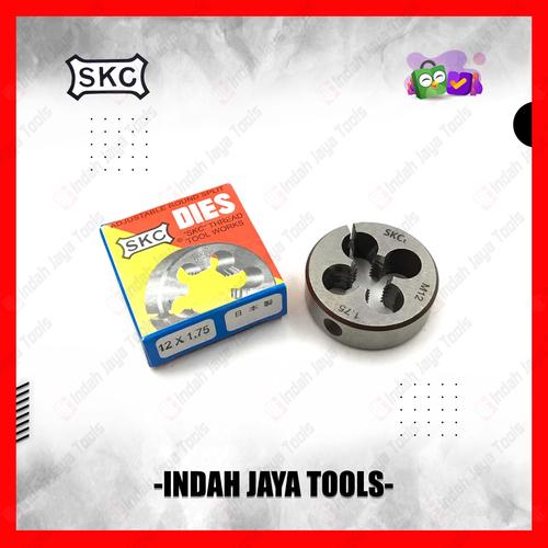 Jual SKC Mata Snai M 12 X 1.75 - Snay Senai Snei Round Dies M12X1.75 ...