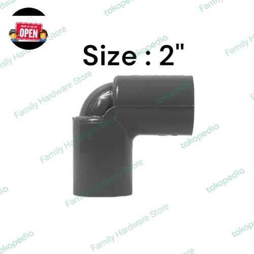 Jual RUCIKA Elbow AW 2" inch Sambungan Belok Pipa Fitting PVC knee knie - Kota Medan - Family ...