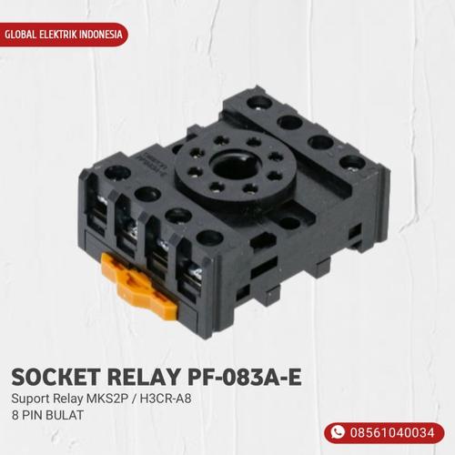 Jual Socket Relay PF-08A-E 8 Pin Bulat Soket Untuk MKS2P H3CR-A8 ...