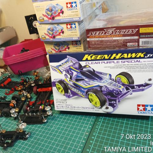 Jual Tamiya Mini 4WD 95399 - Keen Hawk Clear Purple Special - Kota Bandung - TAMIYA LIMITED ...