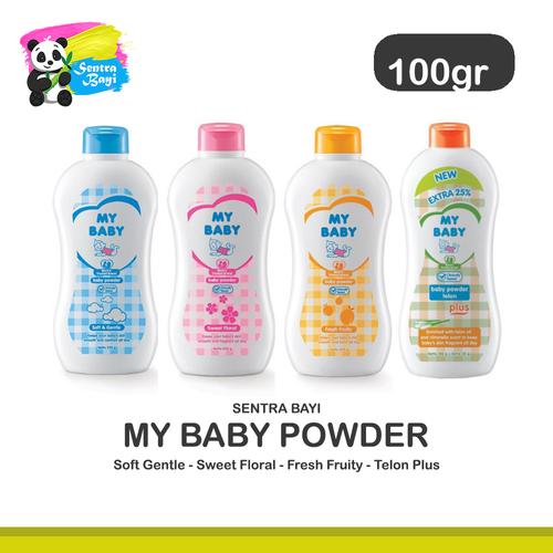 Jual My Baby Powder Bedak Bayi 100 gr dan 150 gr Varian 5 Aroma - 150 ...