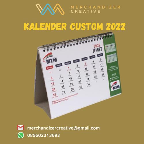 Jual Cetak Kalender Custom 2024| Kalender Meja 13 lembar 1 muka|Duplex ...