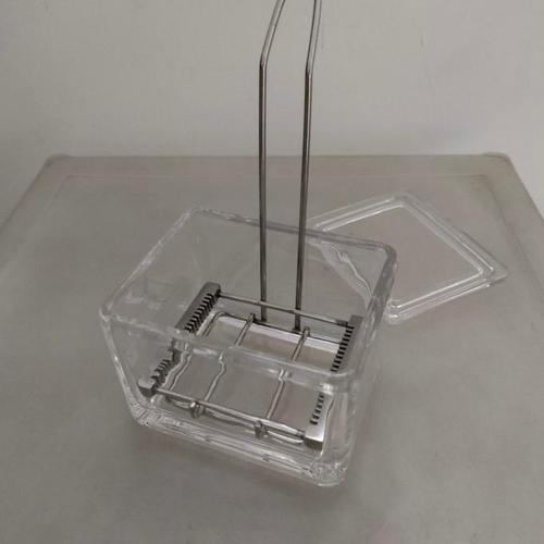 Jual Promo Staining Jar Deluxe 20 Slide Stainless Rack Staining Dish ...
