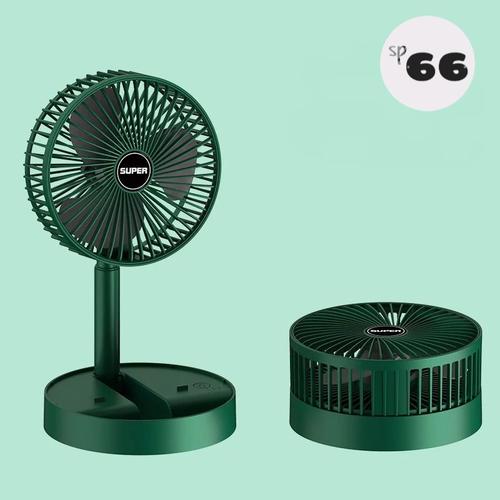 Promo Kipas Angin Lipat Portabel USB / Kipas Angin Meja Putar 180 ...