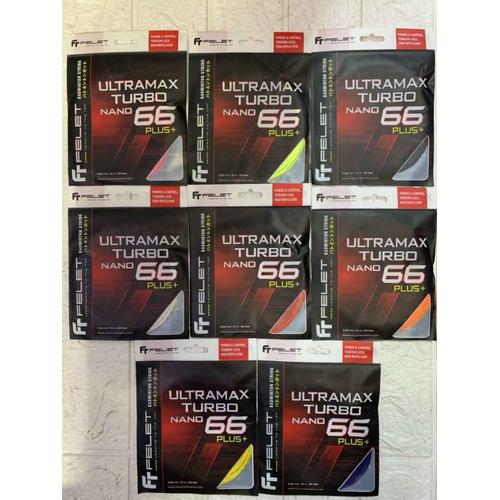 Jual Felet Badminton String [Ultramax Turbo Nano 66 Plus+] - Kab ...
