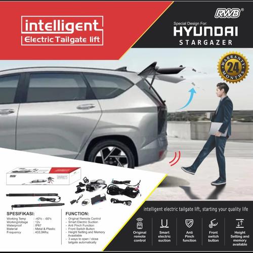 Jual RWB Power Back Door Electric Tailgate Hyundai Stargazer + Kick ...