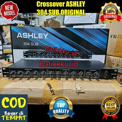 Jual Crossover ASHLEY 304 SUB 304SUB ORIGINAL 3 WAY STEREO + SUB OUTPUT ...
