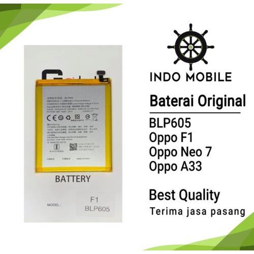Jual BATTERY BLP605 BLP 605 OPPO F1 OPPO NEO 7 OPPO A33 A35 ORIGINAL ...