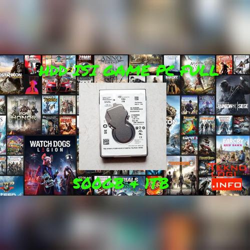 Jual HDD 500gb dan 1TB isi game PC full / Colok langsung main - Jakarta ...