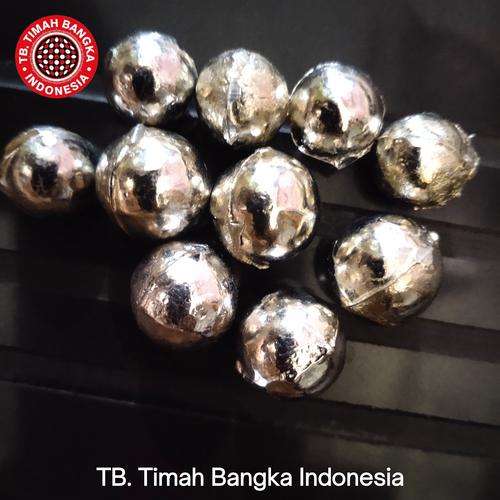 Jual Biji Butir Timah Murni Sn 99.9 TIN BALL - Diameter 11.5 - Kota ...