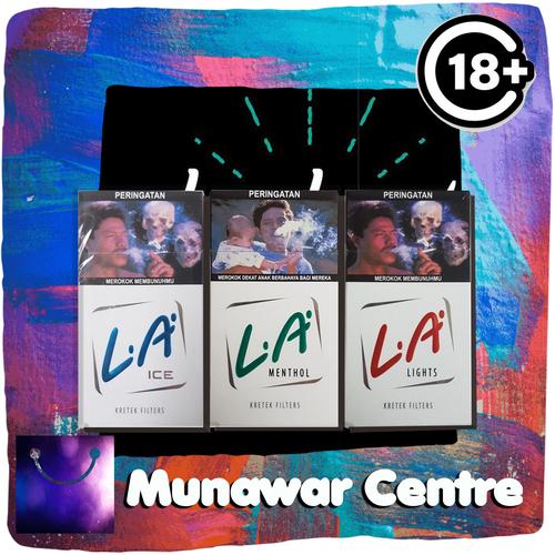 Jual Rokok LA Light Merah / LA Menthol / LA Ice Isi 16 Batang - LA ...