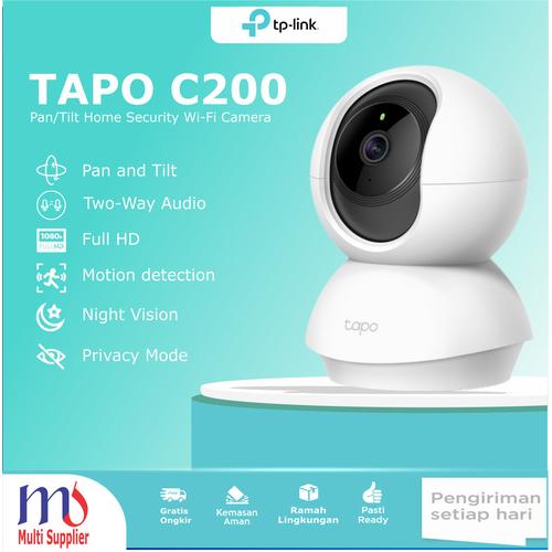 Jual TP-LINK TAPO C200 C210 C310 C320WS C100 Pan/Tilt Home CCTV Wifi IP Cam - C100 INDOOR 2MP ...