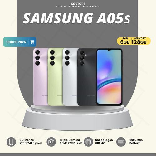Promo Samsung A05s 6/128Gb New Garansi Resmi - Hitam - Kota Malang - XG ...