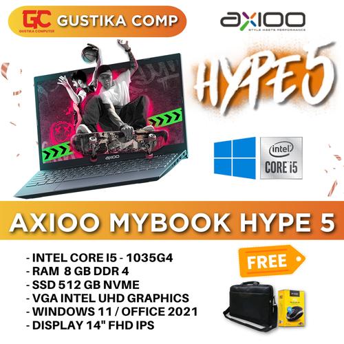 Jual AXIOO MYBOOK HYPE 5 INTEL CORE I5 1035G4 RAM 16GB SSD 512GB ...