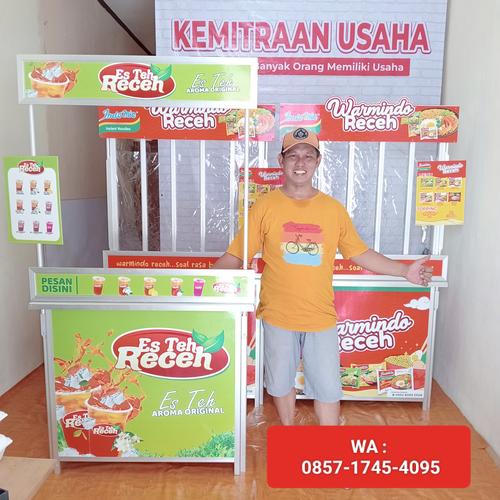 Jual BOOTH PORTABLE ES TEH VIRAL BANYAK DI MINATI BISA DI LIPAT - Kab ...