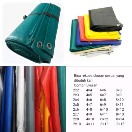 Jual (TERMURAH) Terpal Terpaulin Semi Karet [Ukuran Bebas/ Custom ...