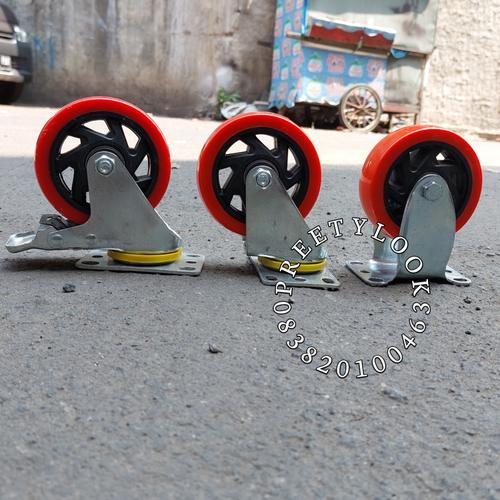 Jual Roda Troli 3 Inch PVC Medium Duty Sagenwerk Roda Caster Roda Troly ...