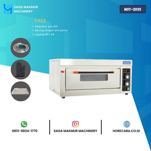 Jual Standard Gas Oven MSY20SS 1 Deck 2 Tray Masema Mesin Pemanggang ...
