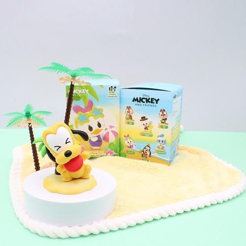 Jual MINISO Mickey And Friends Beach Collection Figure Model Blink Box ...