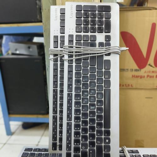 Jual Ready Keyboard lenovo Selim Colokan Usb Original copotan Pc all in ...