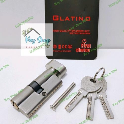 Jual Silinder kunci pintu KECIL~SEDANG PUTAR KNOB/Cylinder Glatino 3 KEY - Jakarta Utara - Key ...