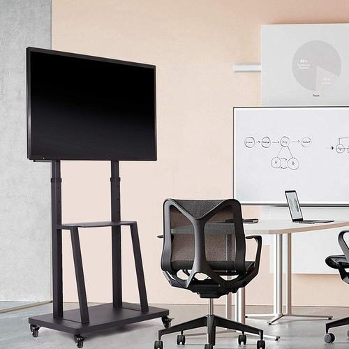 Jual Bracket tv stand roda dorong 65 60 55 50 49 43 inch/standing tv 75 ...