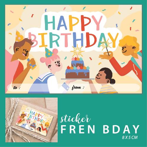 Jual STICKER BIRTHDAY LABEL KARTU UCAPAN STIKER ULANG TAHUN HAMPERS ...