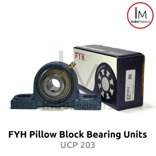 Jual Pillow Block Bearing Unit UCP 203 - As 17mm FYH Japan - Kota Tangerang - IndoMakers | Tokopedia
