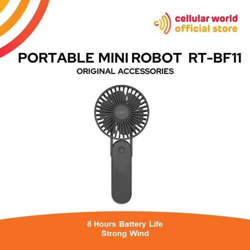 Jual Kipas Portable Mini Robot RT-BF11 - Black - Kota Denpasar ...
